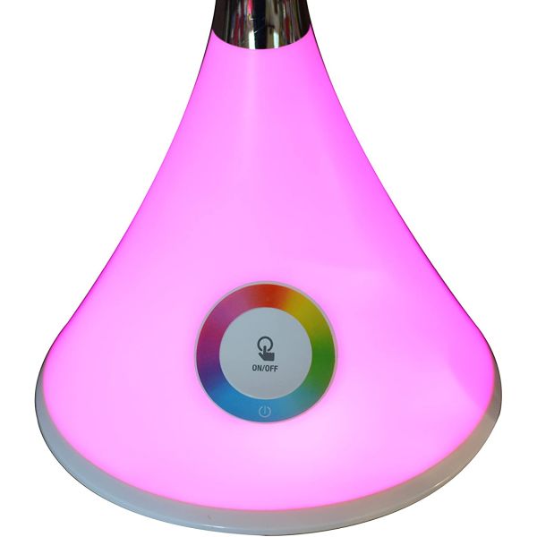 Daylight LED Color Changing Base Wheel Desk Lamp - Daylight style bulb ...