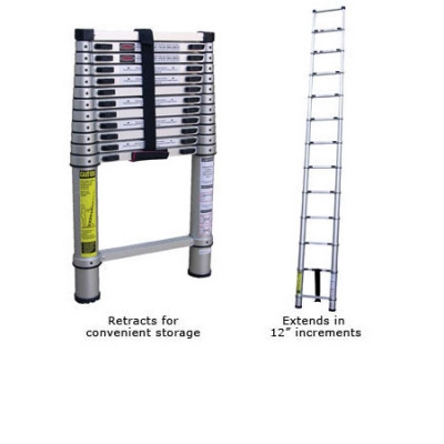 Extend-A-Step Telescoping Ladder - Scales from 2.5 Feet to 12.5 ...