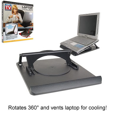 Rotating Angle Adjusting Laptop Holder - Great Item! - THAT Daily Deal