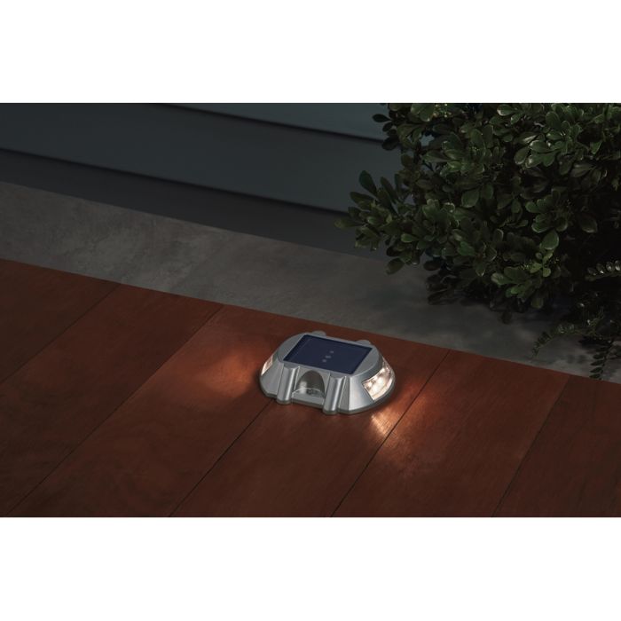 Set of Two Portfolio Solar LED Pathway/Step Lights - Order 3 or more ...
