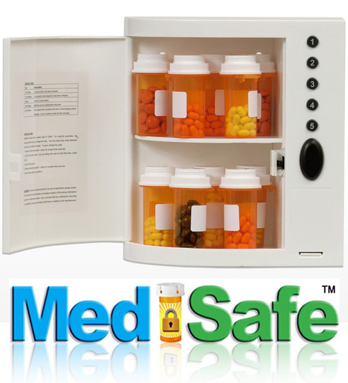 MedSafe Digital Medication Lock Box - Can Save Lives! See VIDEO Below ...