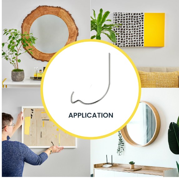 30 Pack of "No Tools Needed" Monkey Hook Hangers - Hang just about ...