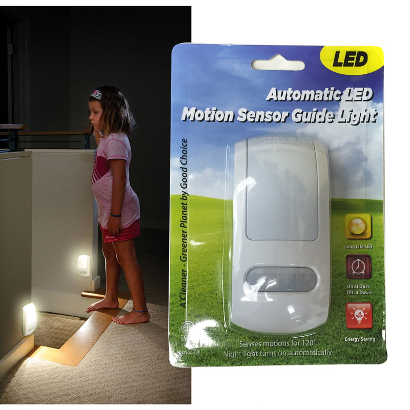 LED Motion Sensor Night / Path Guide Light - 1 For $6 Or 2 For $10 ...
