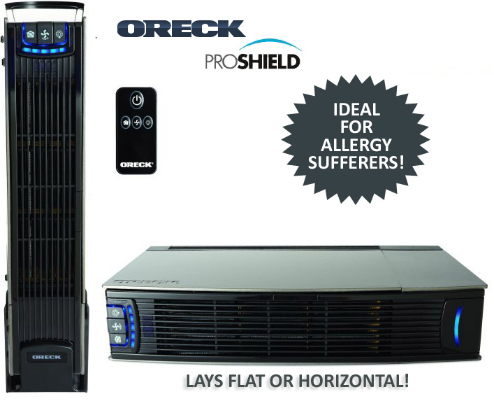 Oreck Pro Shield Air Purifier - Perfect For Allergy Sufferers! SHIPS ...