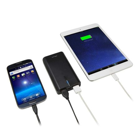 PNY 6600mAh 2-Port Rechargeable Power Bank for Phones and Tablets ...