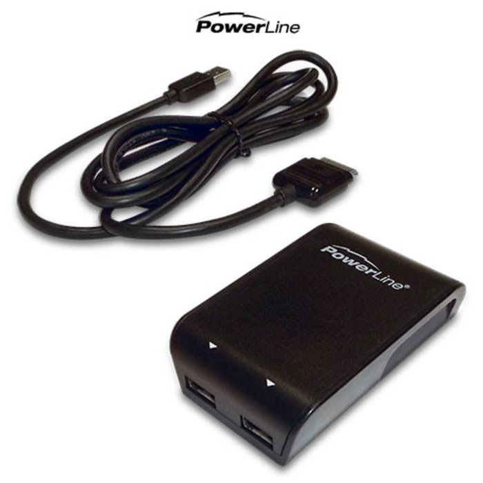 PowerLine Dual Port 4.2amp Hi-Speed Smartphone / Tablet Charging ...