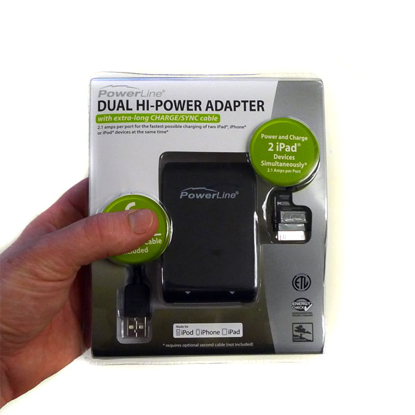 PowerLine Dual Port 4.2amp Hi-Speed Smartphone / Tablet Charging ...