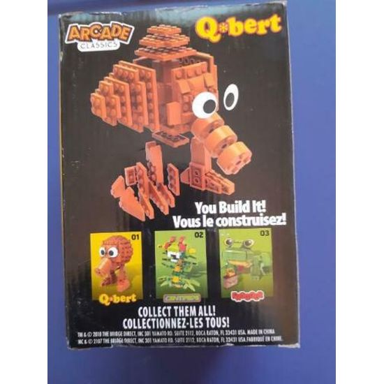 Qbert Arcade Classics Buildable Collectible Figure - 117 Pieces - $1.49 ...