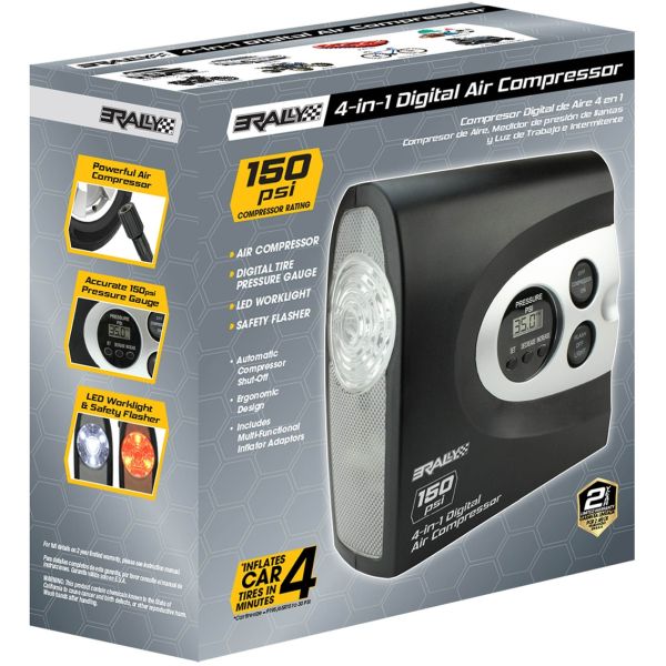 EXTREME SGD - Digital 4-in-1 Air Compressor - Air compressor, digital ...