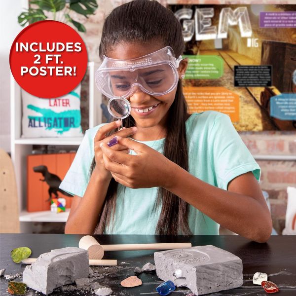 Discovery Kids Gemstone Dig Stem Science Kit by Horizon Group USA ...