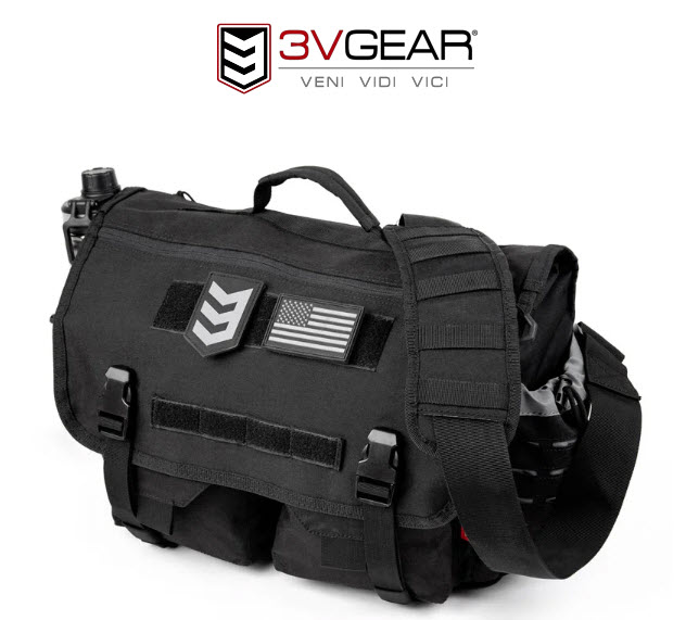 3V Gear New N.T.K. Covert Tactical Messenger Bag - SHIPS FREE! - THAT ...