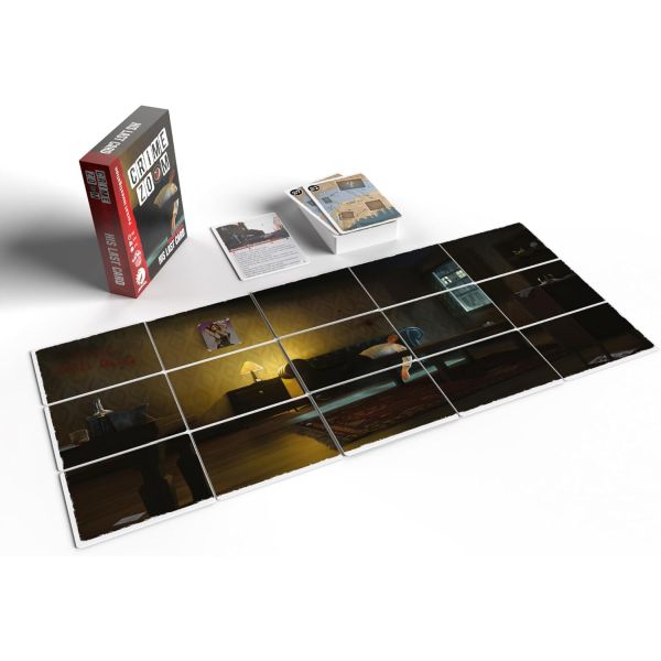 Set of TWO Crime Zoom Crime Scene Detective Games: "Bird of Ill Omen ...