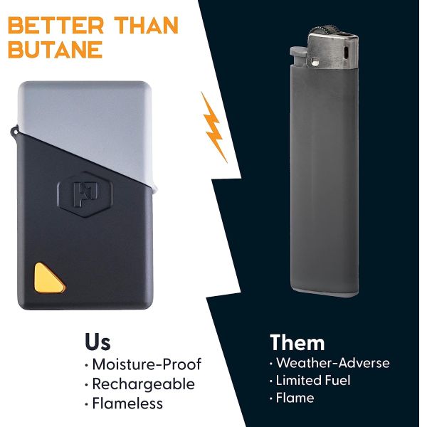 Zippo Style Sparkr Windproof Mini Plasma 3.0 USB Rechargeable Electric ...