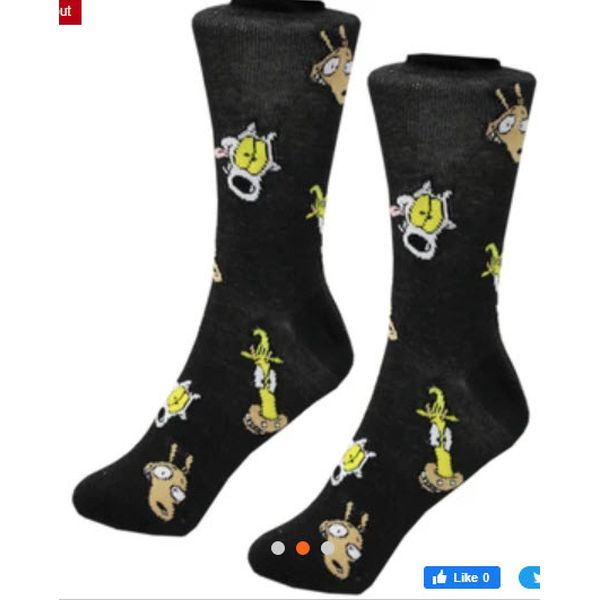 4 Pack of Nick Toons Socks - 1 Pair of Rug Rats "Lookin' Good!" Socks ...