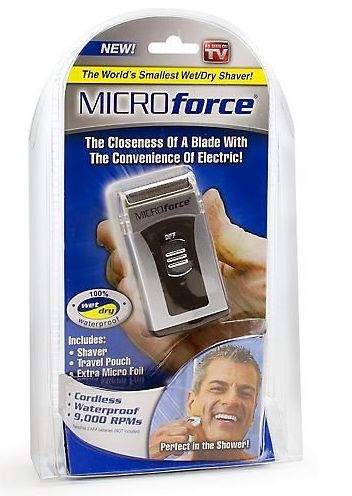 Micro Force Shaver - Use Wet or Dry! - As Seen On TV - THAT Daily Deal