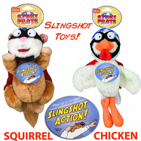 FREE - Stunt Pilots Flying Sling-Shot Dog Toy - THAT Daily Deal