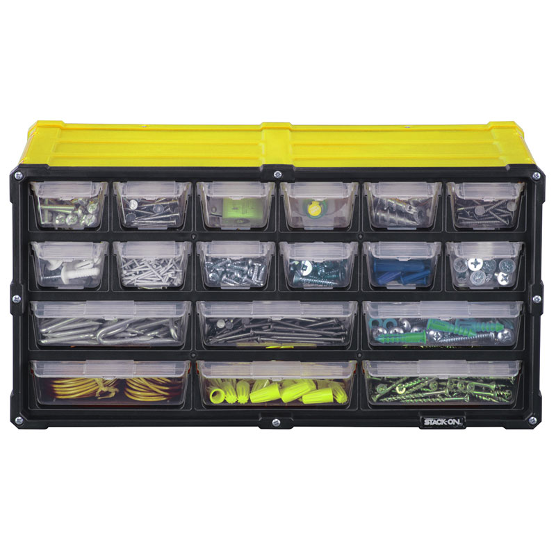 Stack-On 18 Drawer Storage Cabinet with Stay-Closed Drawers - ($33 each ...