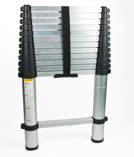 Extend-A-Step Telescoping Ladder - Scales from 2.5 Feet to 12.5 ...