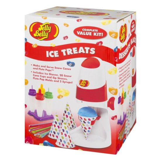 Jelly Belly Snow Cone And Ice Pop Maker Complete Party Kit Includes