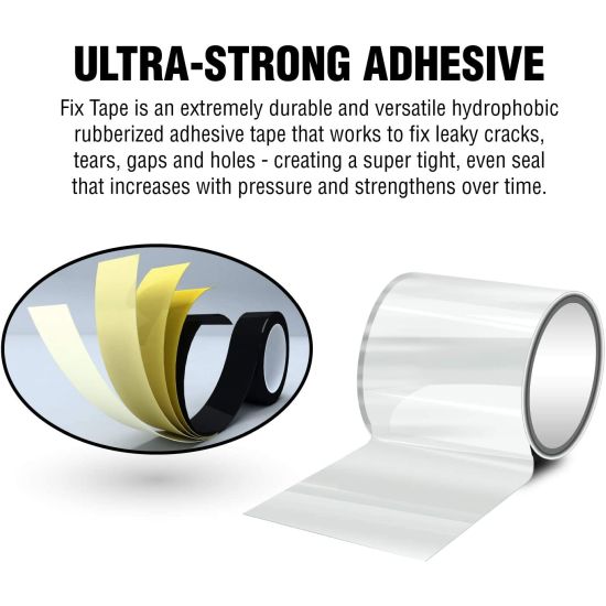 The Original Fix Tape As Seen On TV - GREAT for Repairs! Rubberized ...