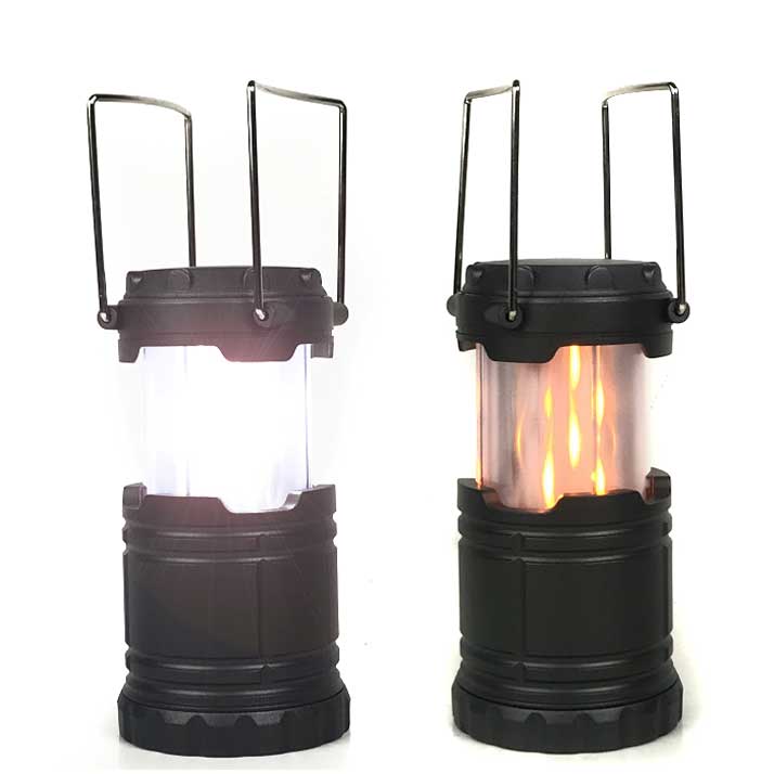 VERY COOL Pop-Up 2 Mode Flame Lantern with Realistic Flame Mode and ...